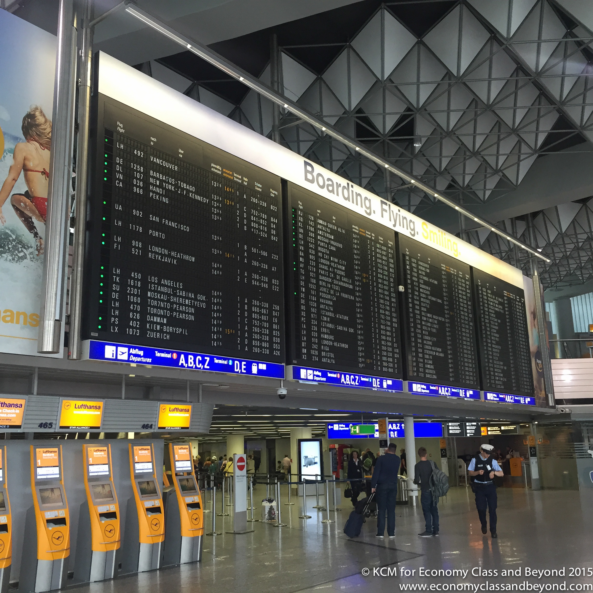 Frankfurt Airport - Economy Class & Beyond