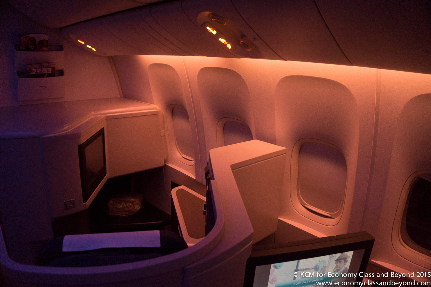 Cathay Pacific CX376 - Economy Class & Beyond