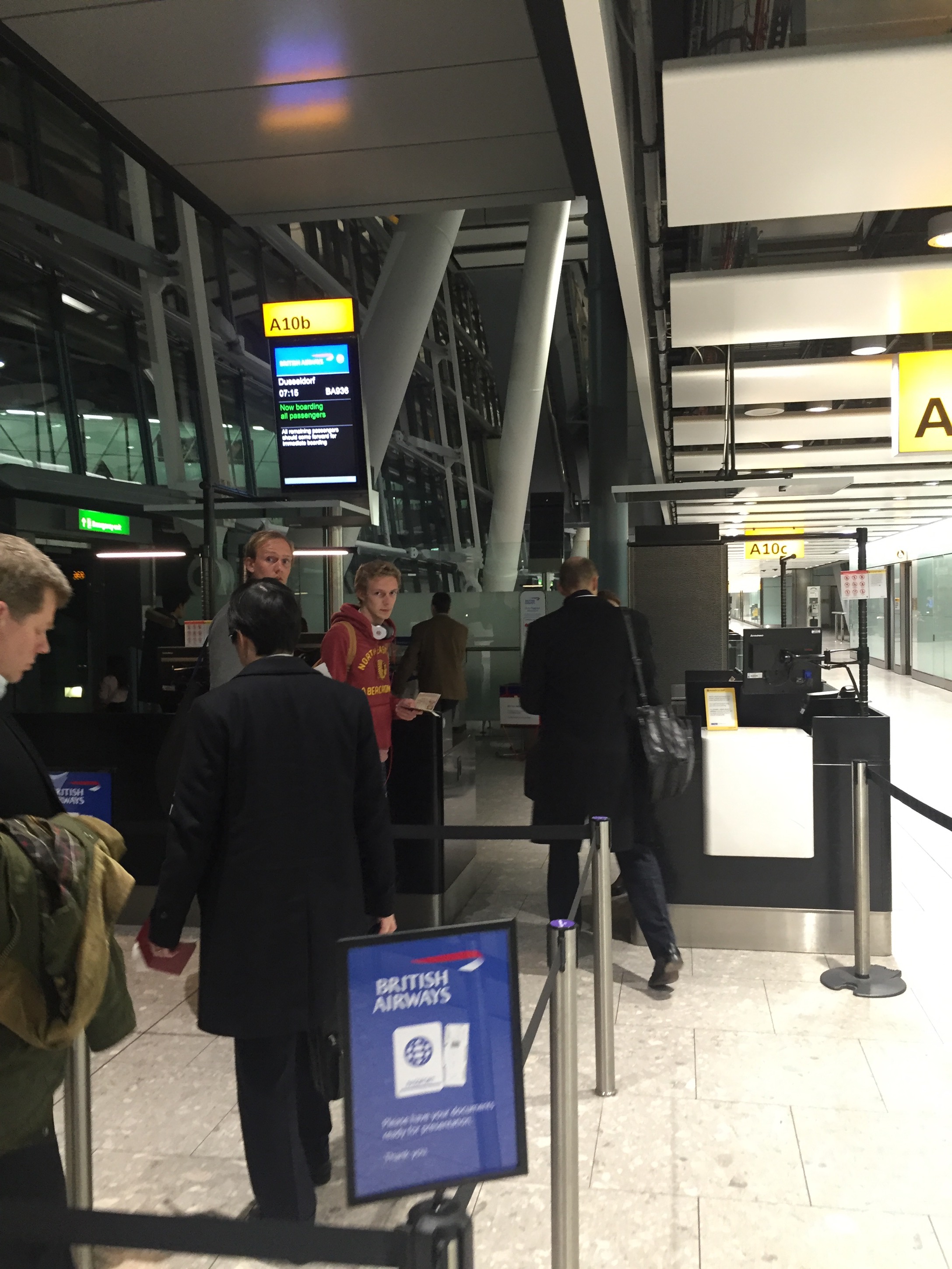 Oh Gate A10. How I hate thee. - Economy Class & Beyond