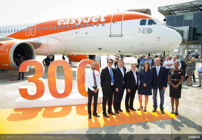EasyJet takes delivery of its first A320neo - Economy Class & Beyond