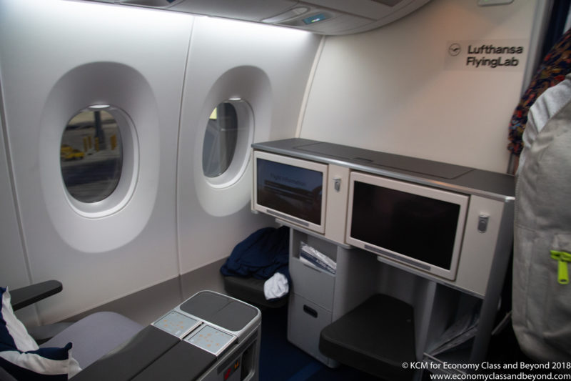The Lufthansa Flying Lab - LH424 Munich to Boston (Premium Economy ...