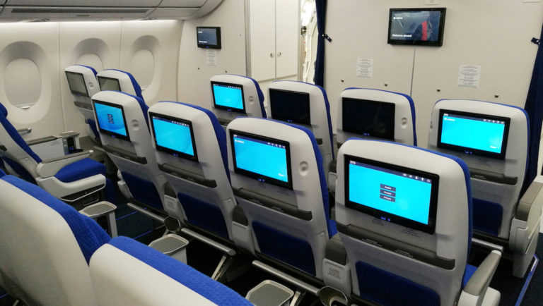China Southern's first A350-900 shown off with a full Recaro seat ...
