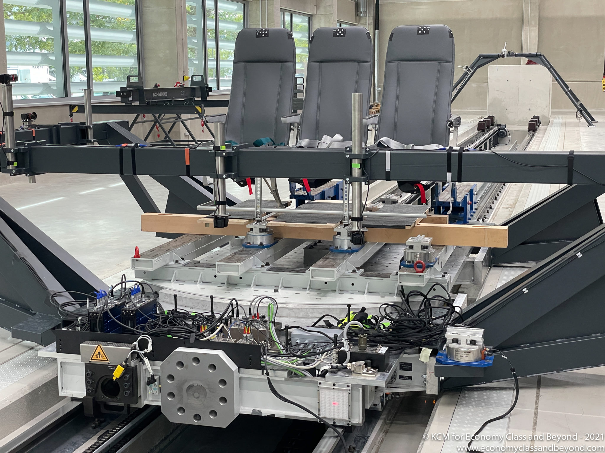 A look at the new Recaro Aircraft Seating Crash-test facility - Economy ...