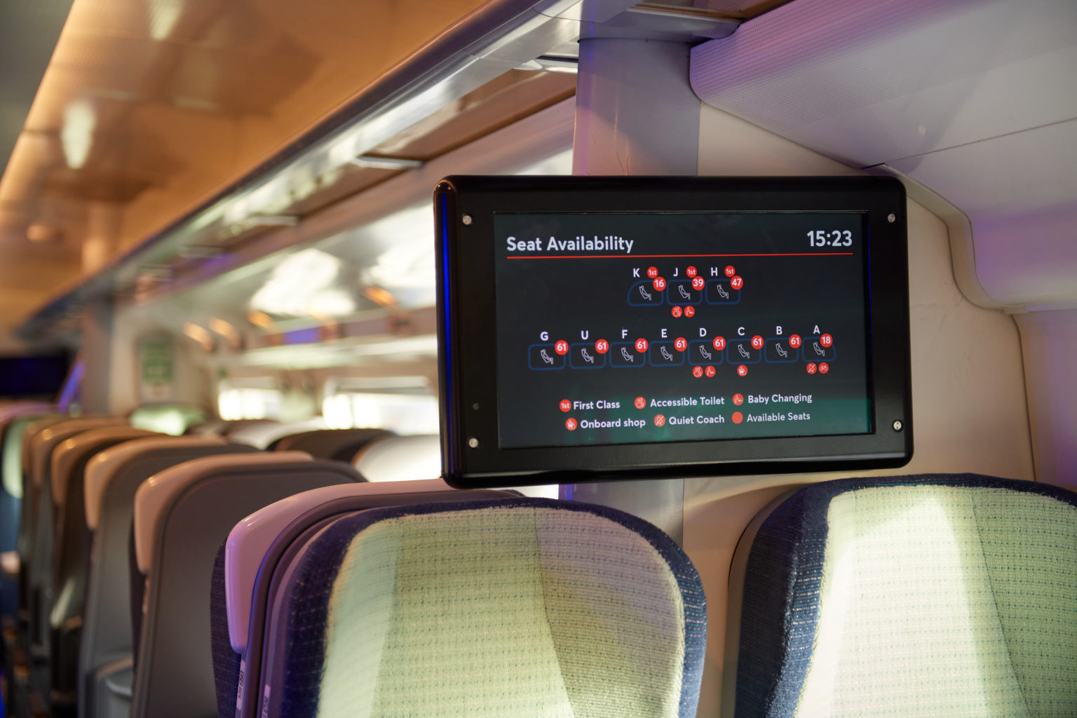 Avanti West Coast unveils its Pendolino train refurbishment - Economy ...