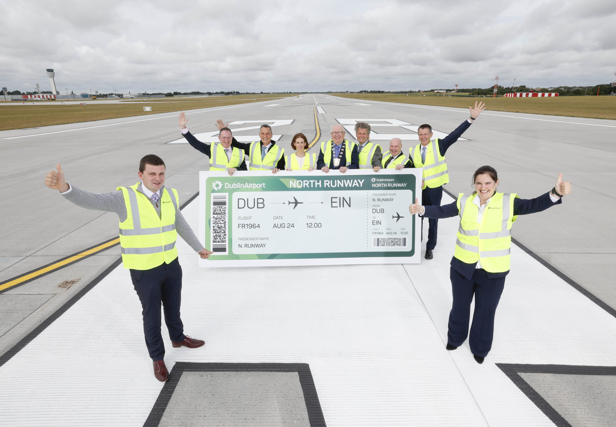 Dublin Airport opens its new runway - Economy Class & Beyond