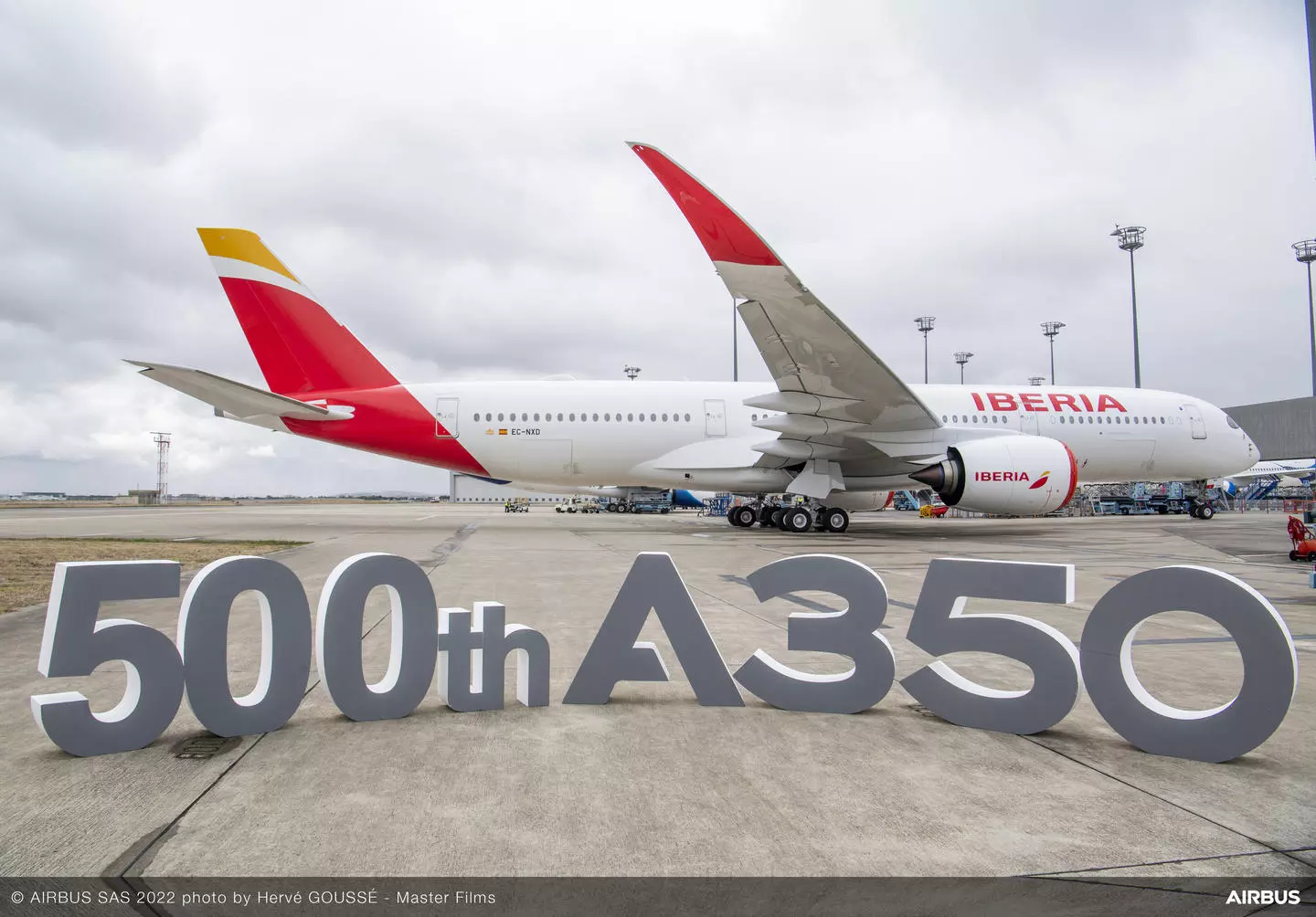 500 Up - Airbus delivers it's 500th Airbus A350 to Iberia - Economy ...