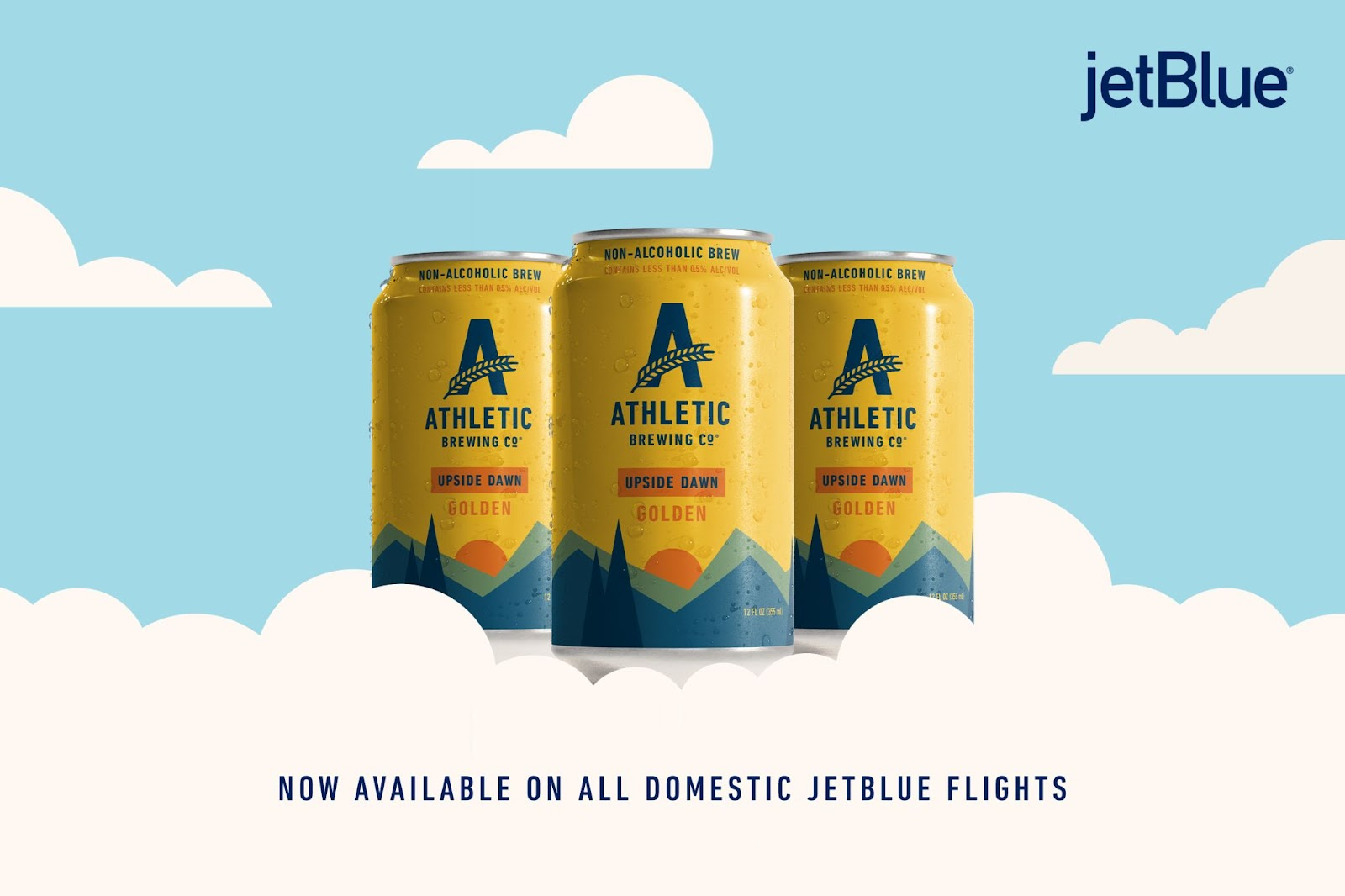 JetBlue signs Athletic Brewery to supply Non-Alcoholic Beer in the air ...