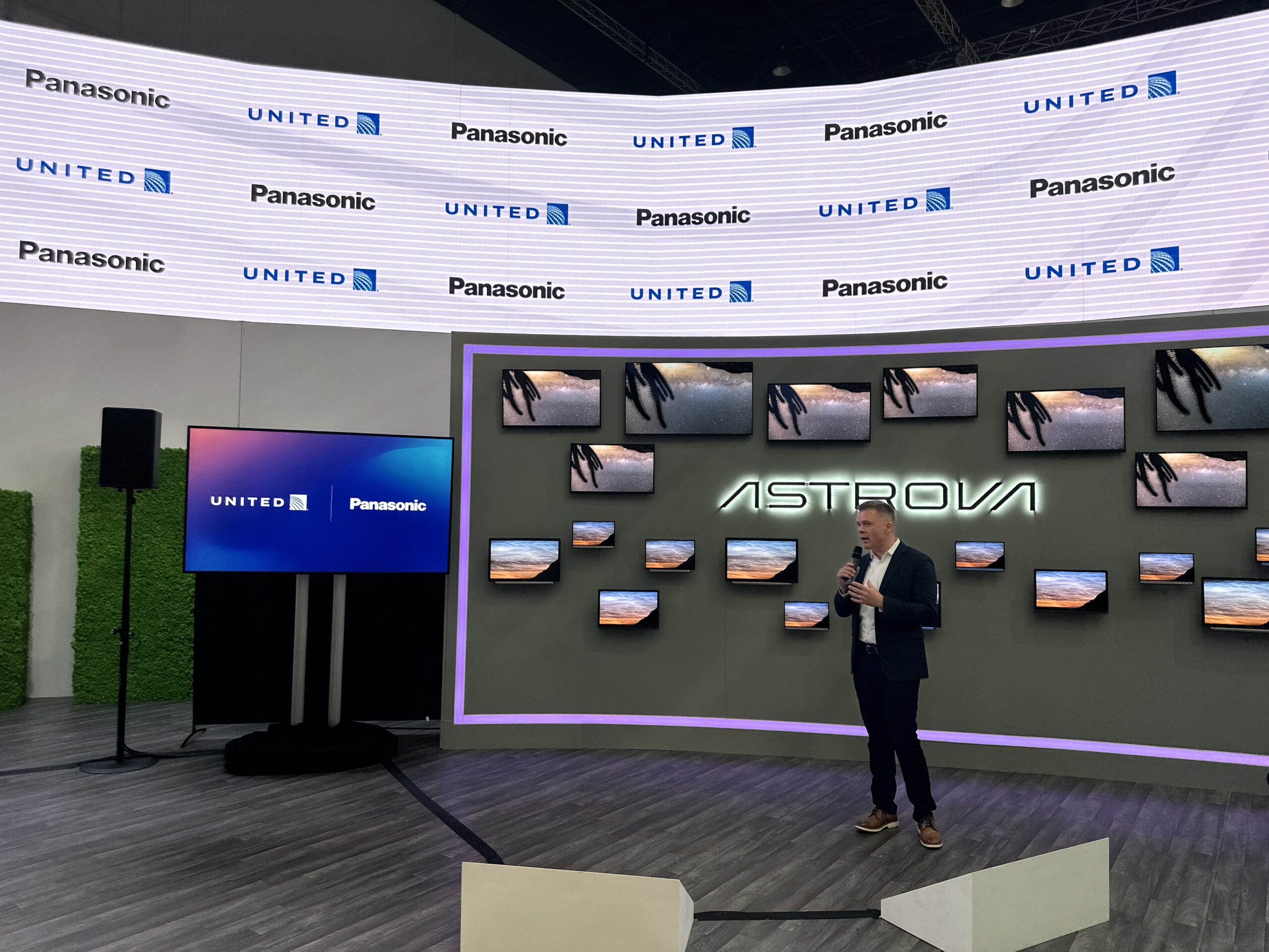 AIX2023: Panasonic announces United Airlines as a customer for Astrova ...