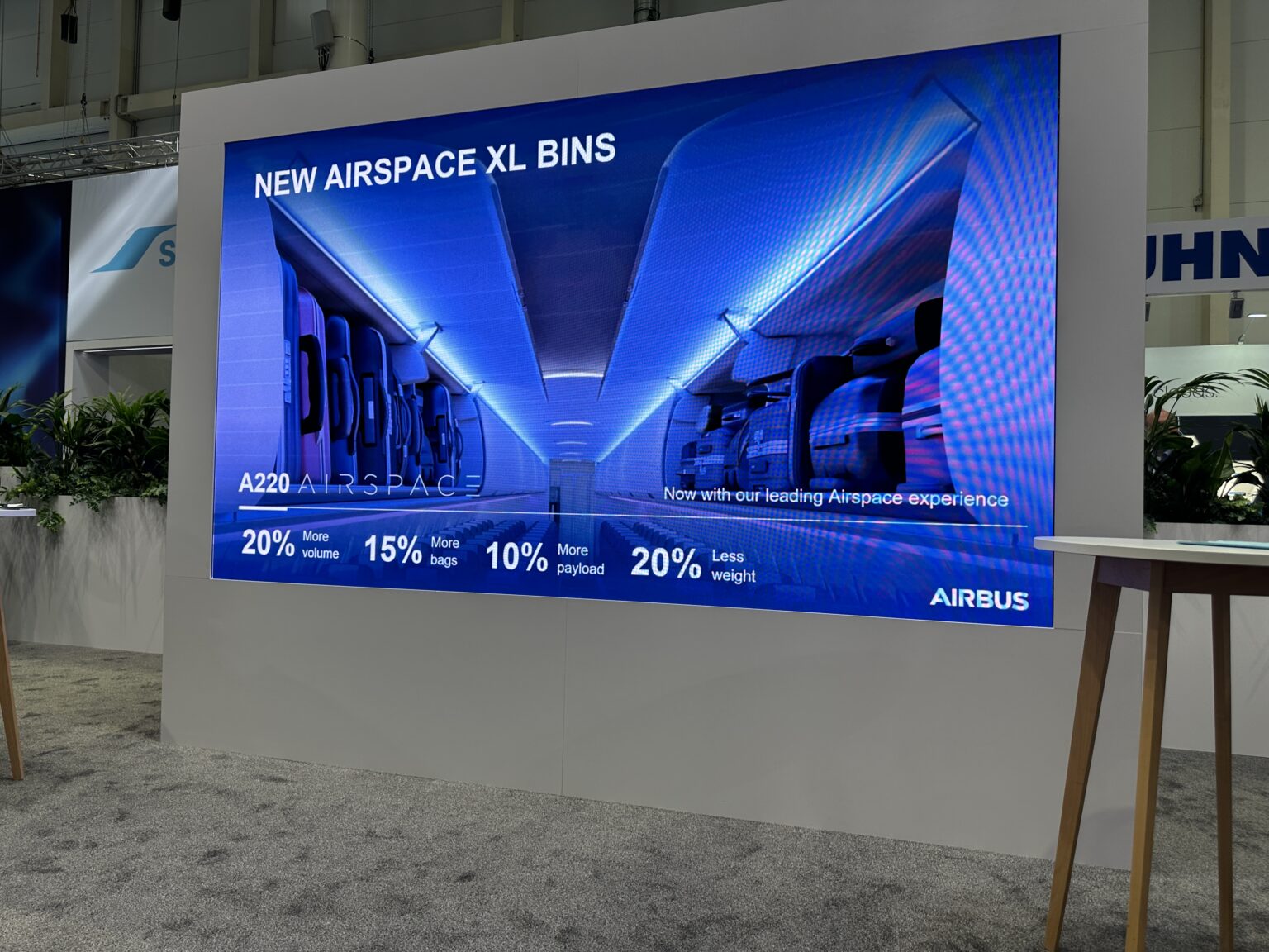 Airbus launches the Airspace Cabin for the Airbus A220 Family - Economy ...