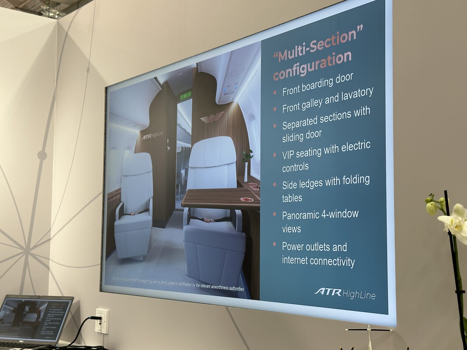 ATR Aircraft unveils new premium cabin options - Introducing ATR ...