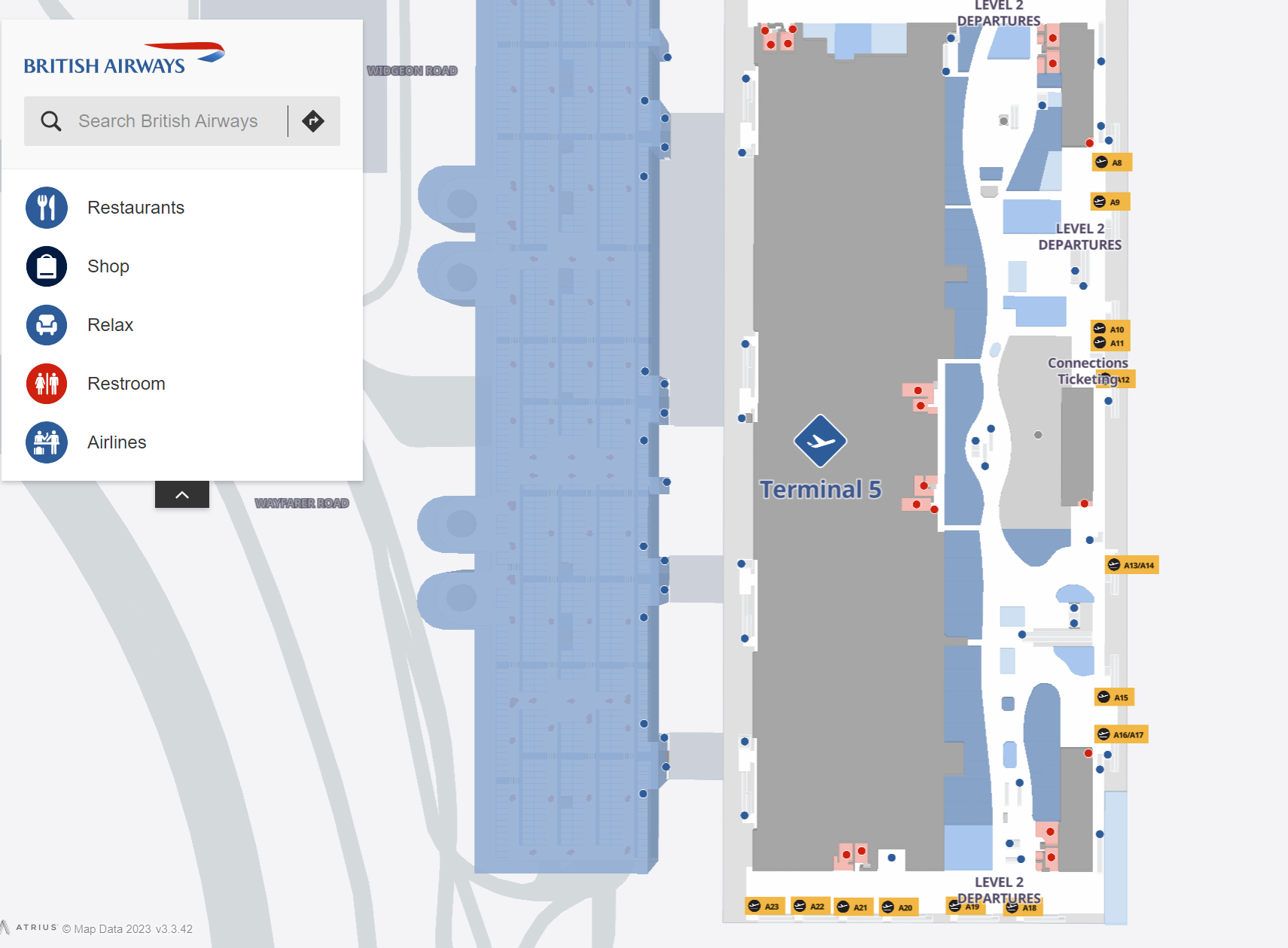 To Find, To Serve - British Airways trials a new digital wayfinding ...