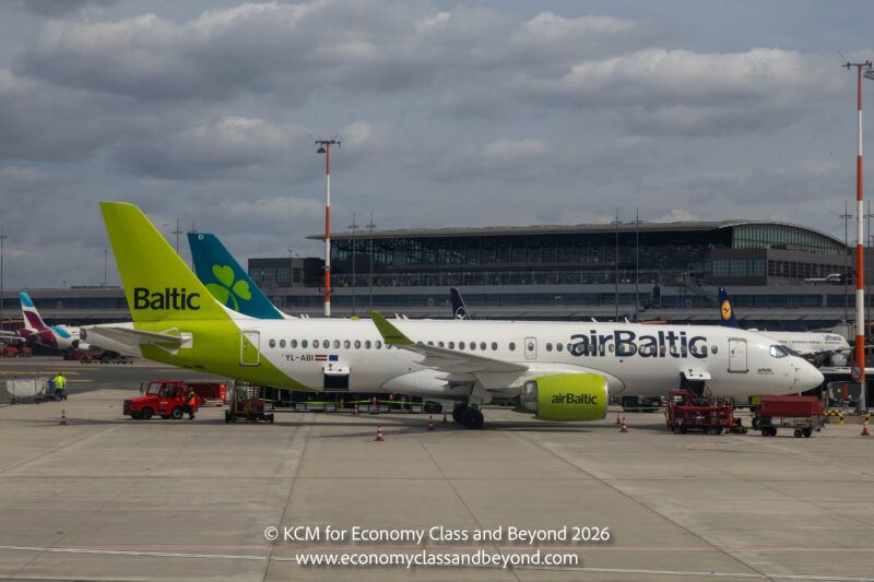 Airplane Art - airBaltic Airbus A220-300 at Hamburg Airport - Economy ...