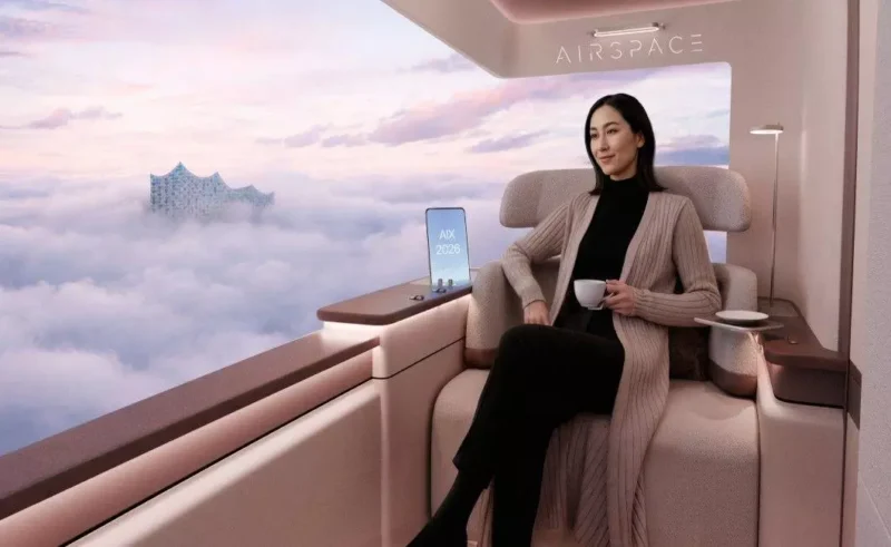 AIX26: Airbus showcases its next-generation First Class Experience ...
